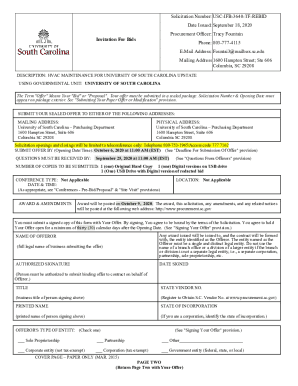 Fillable Online Schedule of Solicitation OpportunitiesTexas Department ...