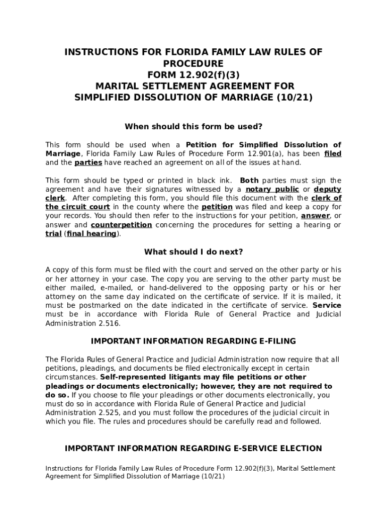 12.902(f)(3): INSTRUCTIONS FOR FLORIDA FAMILY LAW RULES ... Doc ...