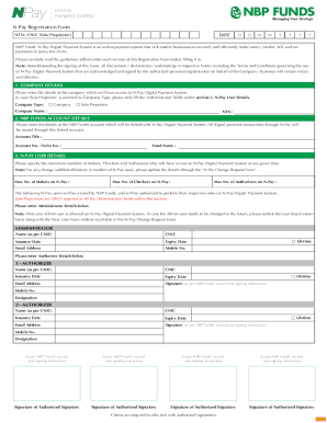 Fillable Online N-Pay Registration Form-v5-1 Fax Email Print - pdfFiller