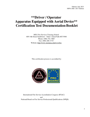 Nfpa 1002 Pdf Download - Fill Online, Printable, Fillable, Blank ...