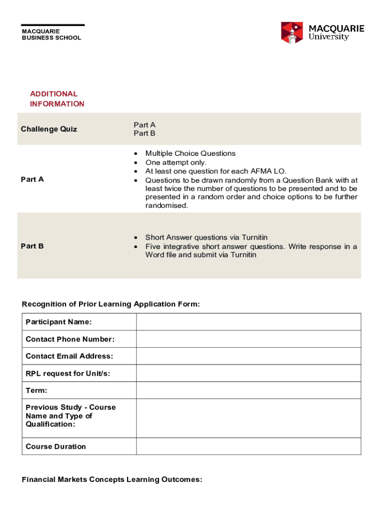 Fillable Online study.csu.edu.auapplyrecognition-of-prior ...