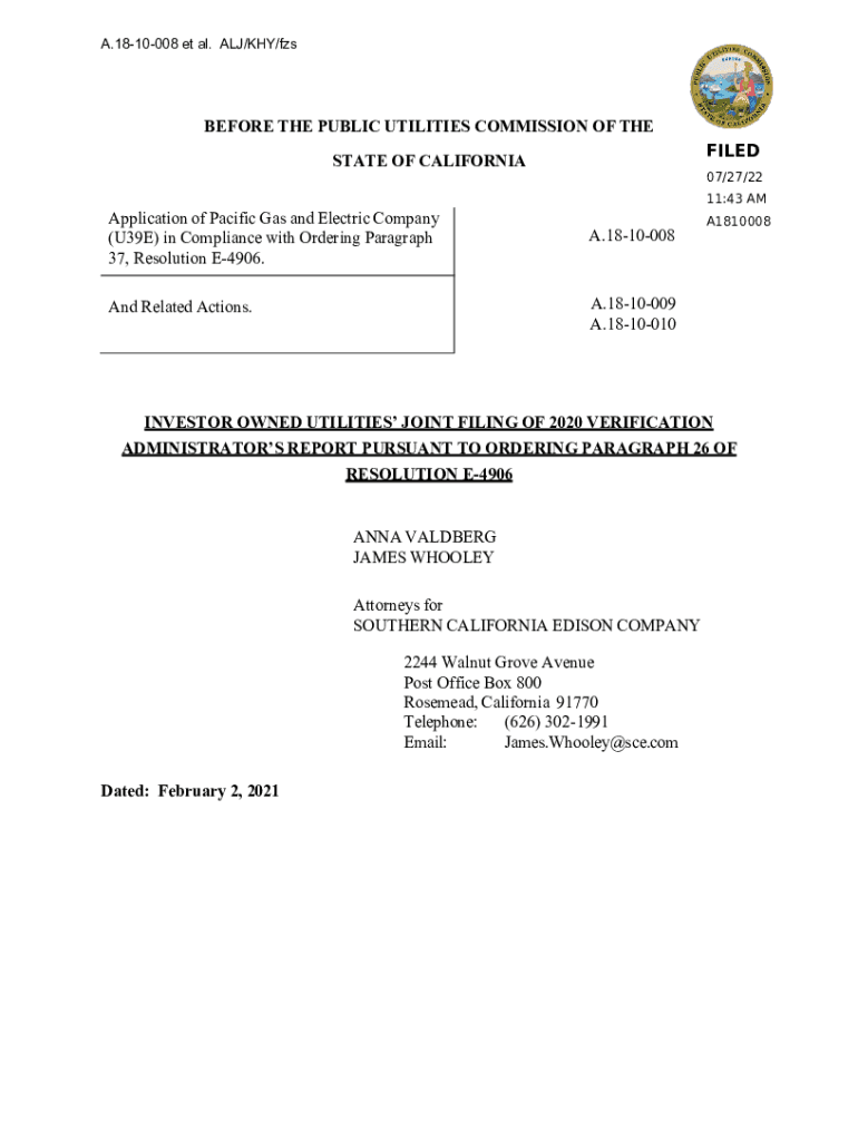 Fillable Online docs cpuc ca interchange.puc.texas ...