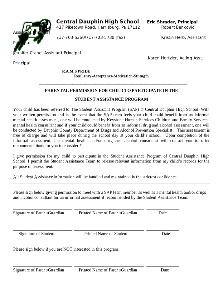 The Principals / Mr. Eric Shrader, Principal Doc Template | pdfFiller