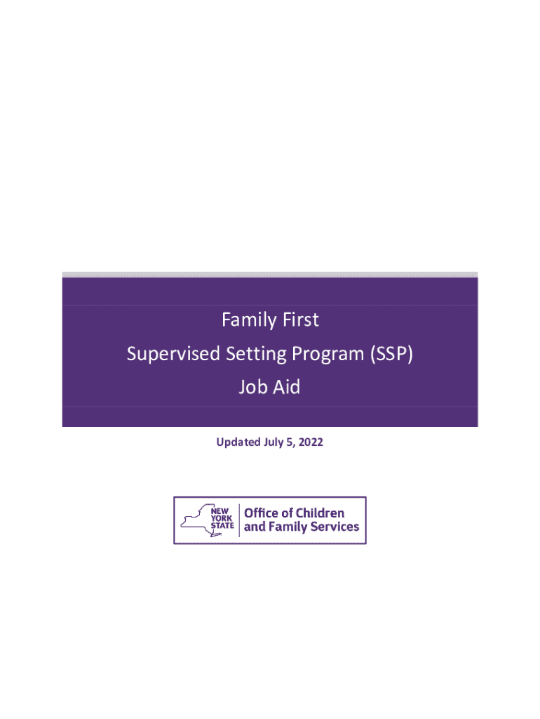 Fillable Online ocfs ny Family First Prevention Services Act - National Conference of State ...