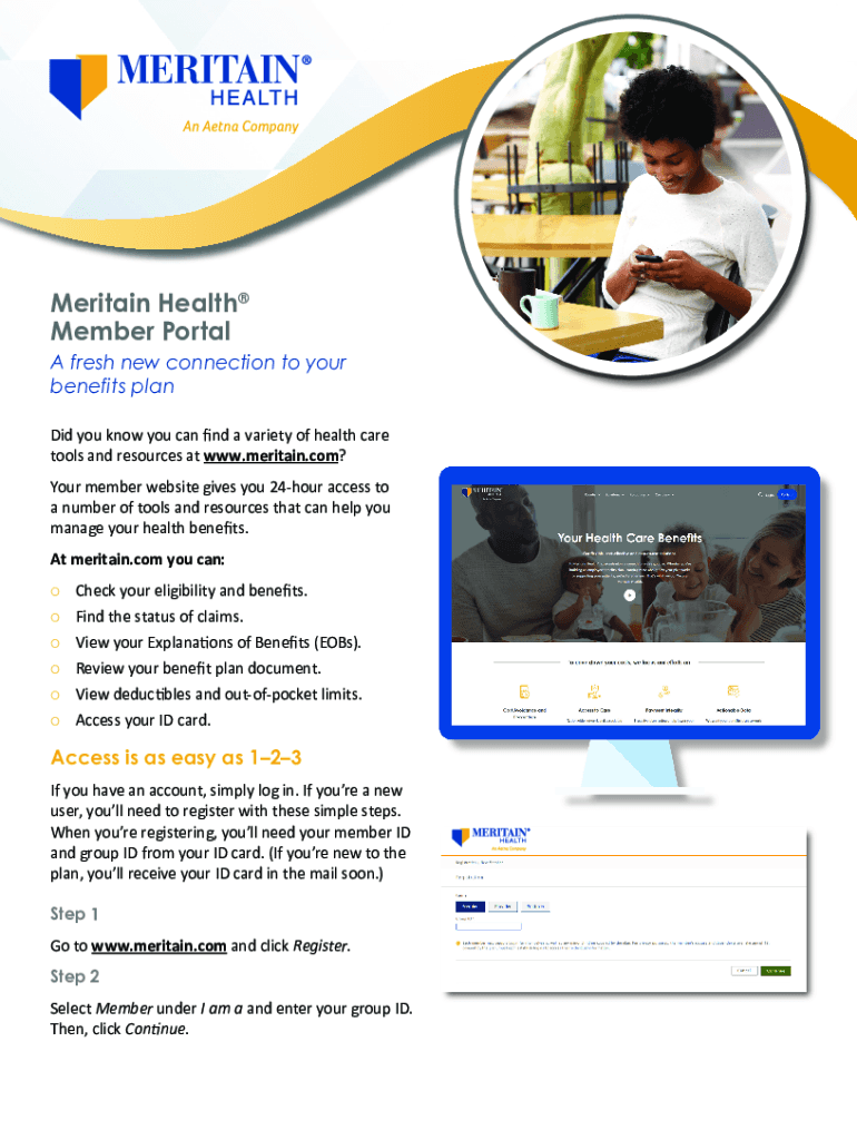 Fillable Online www.meritain.commeritain-health-member-servicesMeritain ...