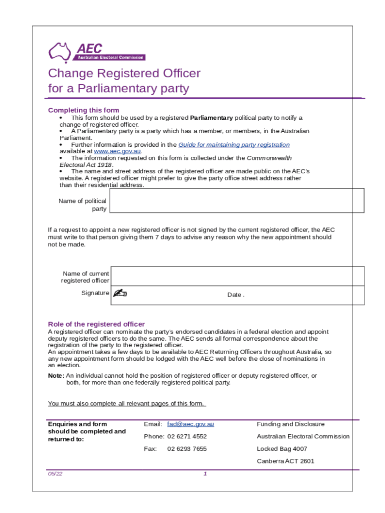 Political Party Affiliation Declaration How to Update Your ...