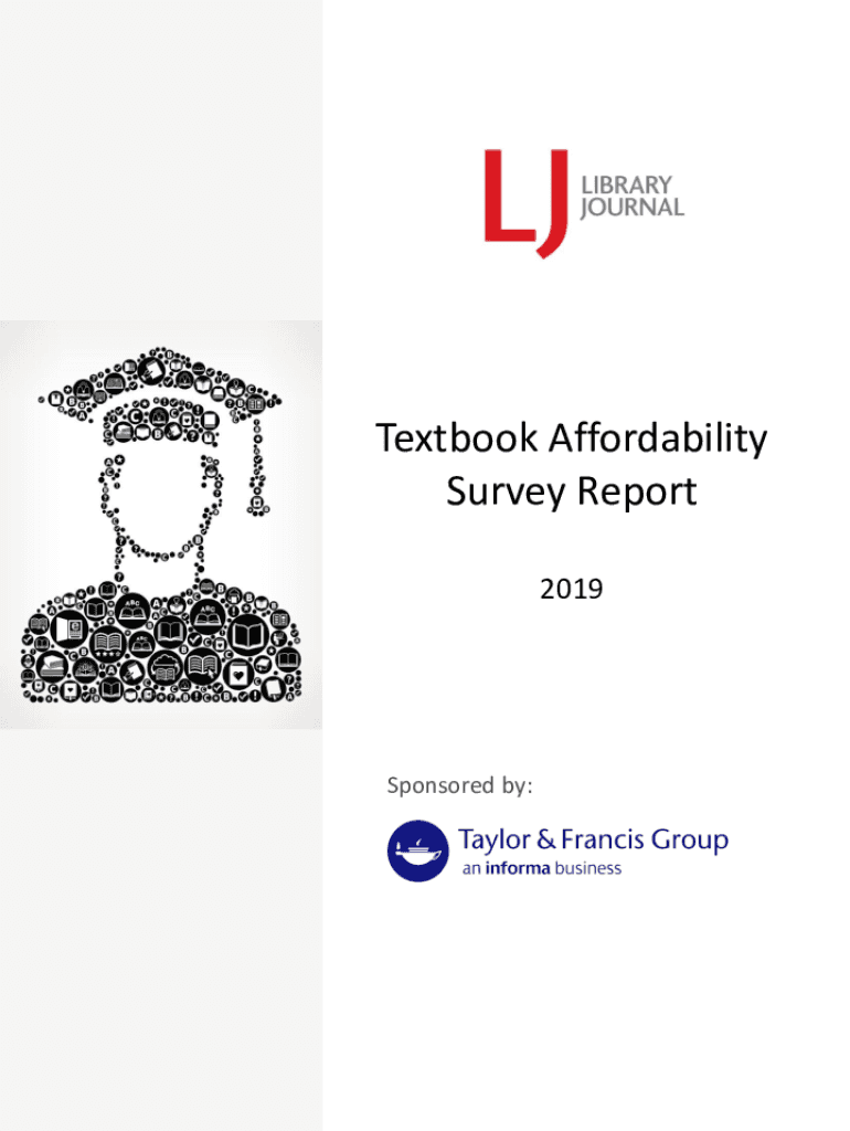 Fillable Online Textbook Affordability Survey Report-final - University ...