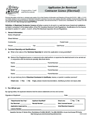 Fillable Online Form 18 Application for a Queensland electrical ...