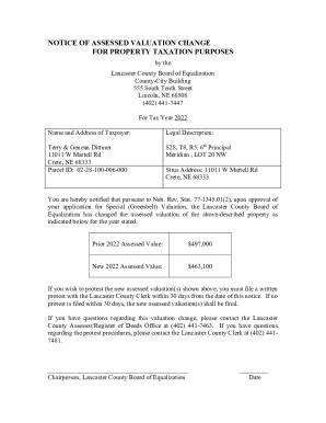 Fillable Online Template BOE NOTICE GB 2.doc Fax Email Print - pdfFiller