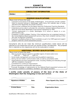 EXHIBIT B - K12 Doc Template | pdfFiller