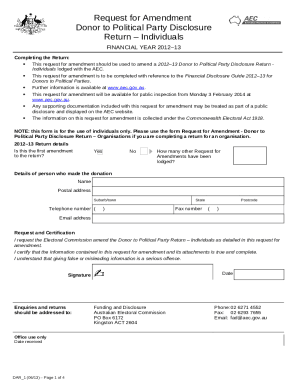 www.aec.gov.audonorindividualamend0809Request for Amendment Donor to Political Party Disclosure ...
