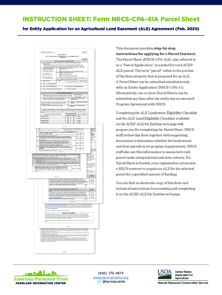 Fillable Online farmlandinfo.orgwp-contentuploadsINSTRUCTION SHEET ...