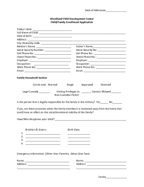 Fillable Online New-Child-Application-2021.docx Fax Email Print - pdfFiller