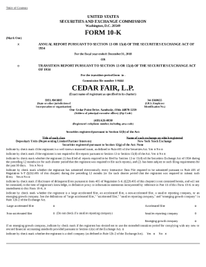 CEDAR FAIR L P (. EDGAR Online Pro Doc Template | pdfFiller