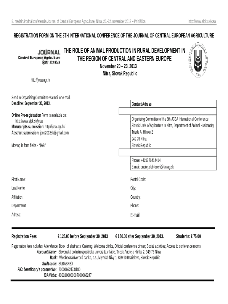 Journal of Central European Agriculture - Academic Accelerator Doc ...
