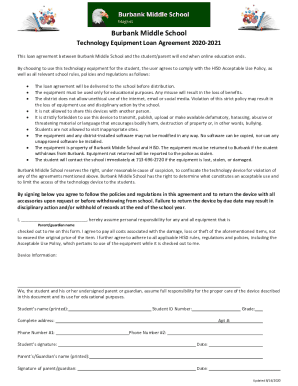 Fillable Online PowerUp Laptop Forms / Laptop Loan Agreement Forms Fax ...