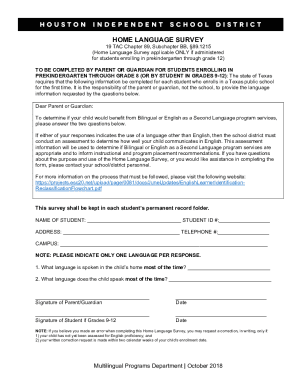 Fillable Online University of Texas Elementary Charter School HOME ...