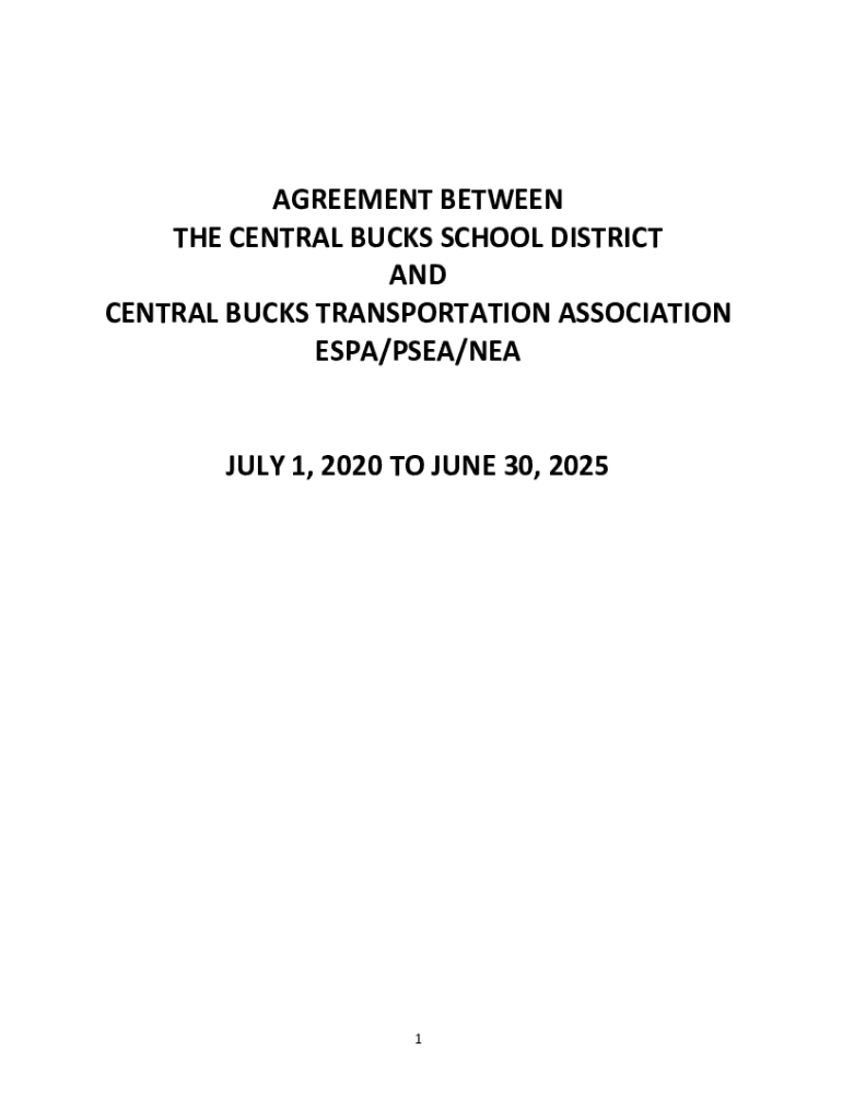 Fillable Online FINAL Transportation Agreement 2020-2025 with signature ...