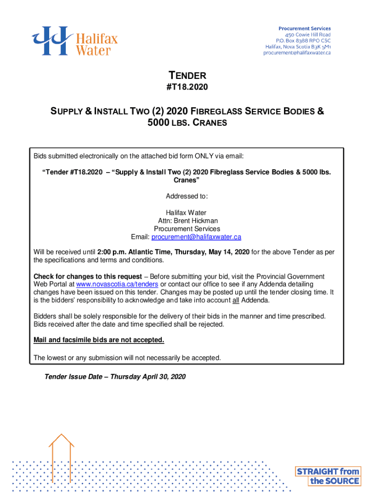 Fillable Online UPPLY T (2) 2020 F SERVICE BODIES 5000 LBS CRANES - Nova Scotia Fax Email Print ...