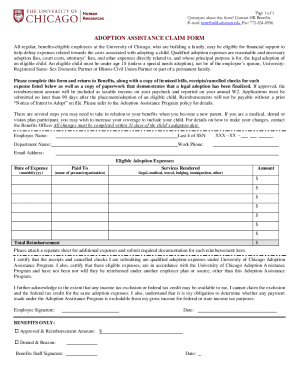 Fillable Online www.pdffiller.com37357963-Adoption20AssistanceFillable ...