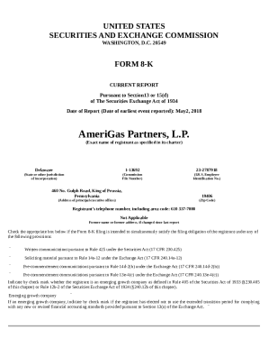AMERIGAS PARTNERS LP (. EDGAR Online Pro Doc Template | pdfFiller