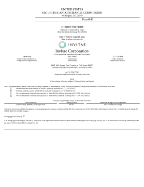 Invitae Corporation Doc Template | pdfFiller
