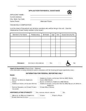 SAMPLE TBRA APPLICATIONS - California Doc Template | pdfFiller