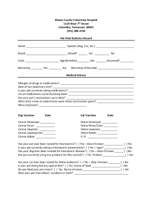 Fillable Online pet-form Fax Email Print - pdfFiller