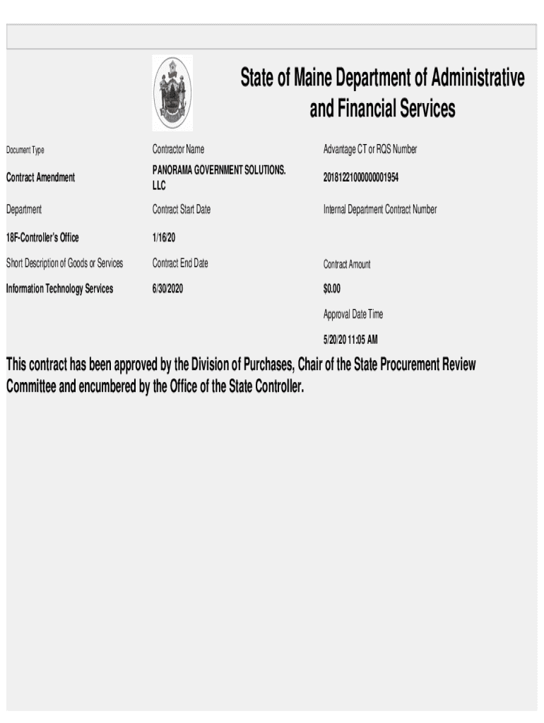 Fillable Online legislature maine and Financial Services State of Maine Department of ...