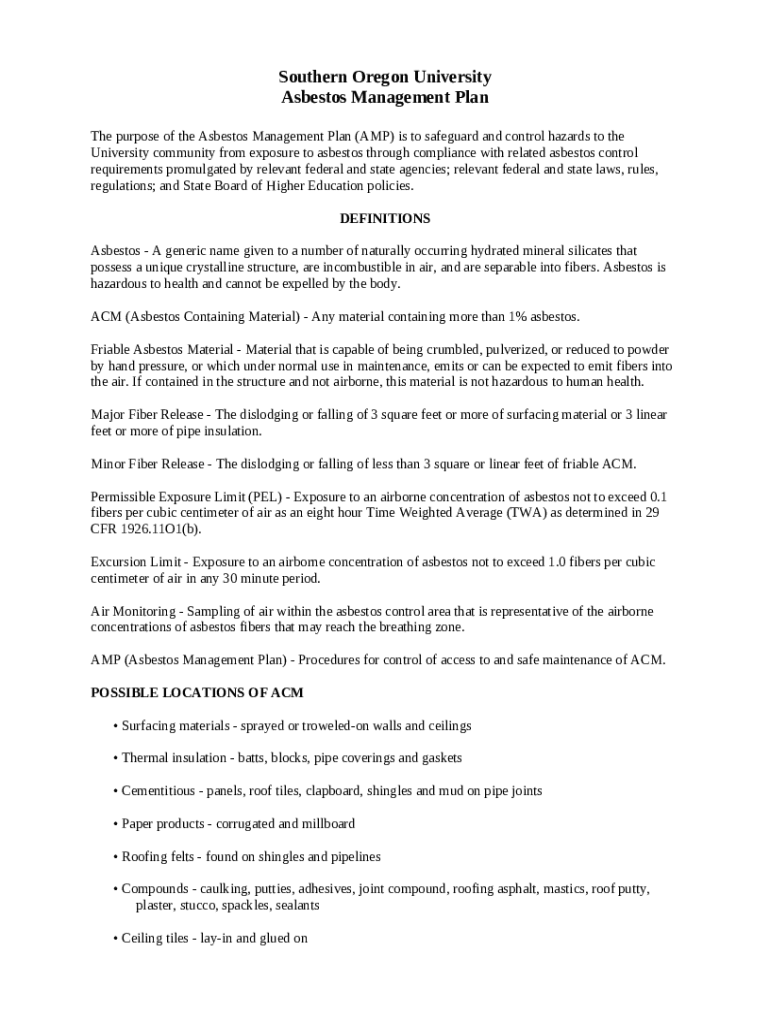 What is an asbestos management plan?US EPAWhat is an asbestos ...