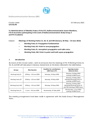 Fillable Online Circular Letter Fax Email Print - pdfFiller