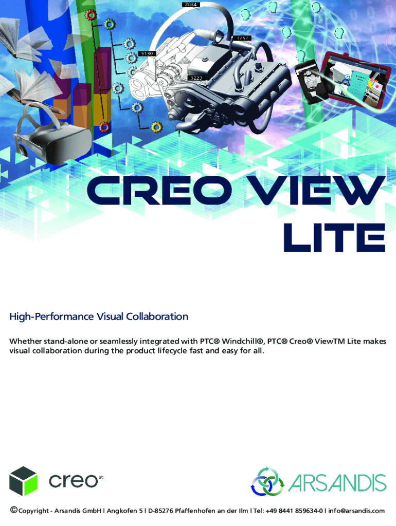 Fillable Online Creo View Lite - arsandis.com Fax Email Print - pdfFiller