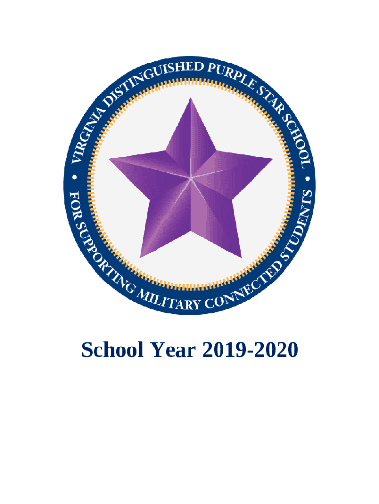 Virginia Purple Star Program Packet and Application Doc Template ...