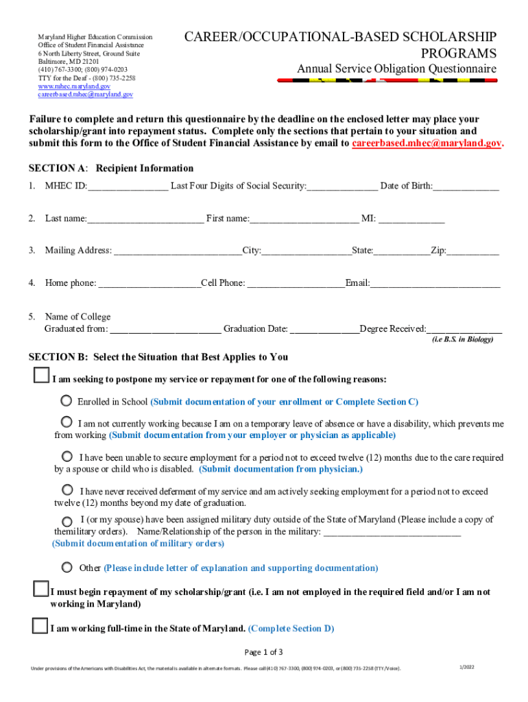 Fillable Online Mhec Maryland Maryland Higher Education Commission