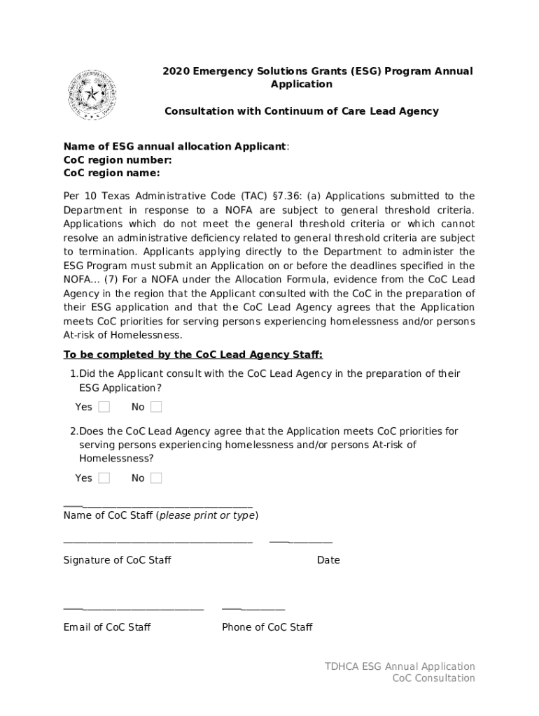 www.tdhca.state.tx.us home-division esgpESG Application Materials ...