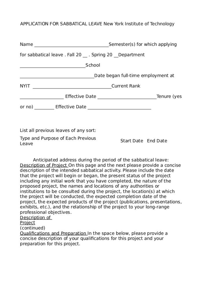 www.nyit.edufilesacademicaffairsAPPLICATION FOR SABBATICAL LEAVE - New ...