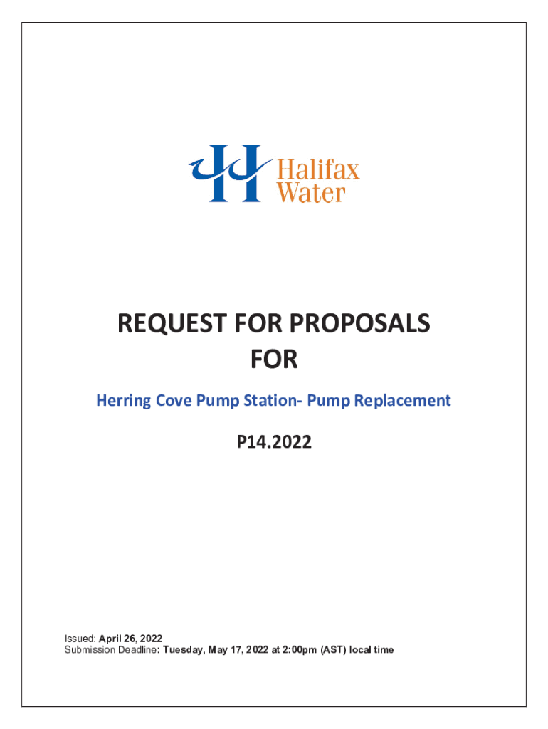 Fillable Online www.merx.compublicsupplierP142022 - Herring Cove Pump ...