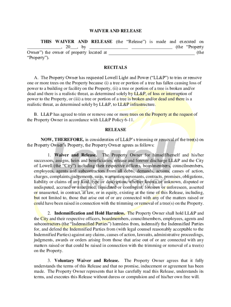 Fillable Online Conditional and Unconditional Waiver and Release Forms ...