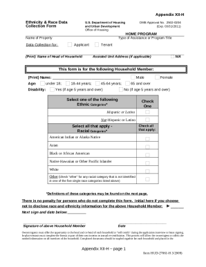 Race and Ethnic Data Collection - hcd.ca.gov Doc Template | pdfFiller