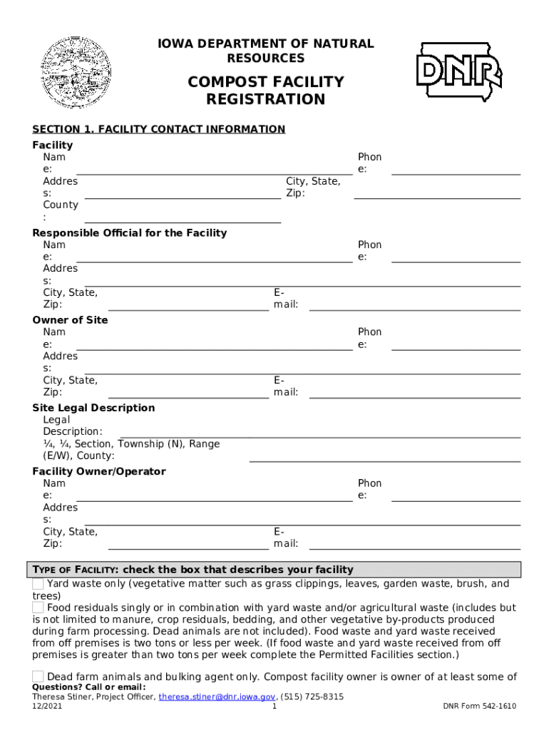 Contact Iowa DNR - Iowa Department of Natural Resources Doc Template ...