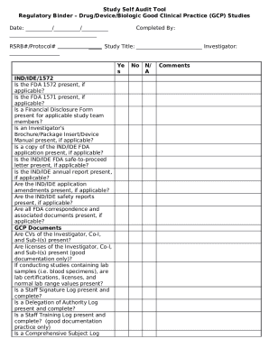 GCP Toolkit - Essential Documents and the Regulatory Binder Doc ...