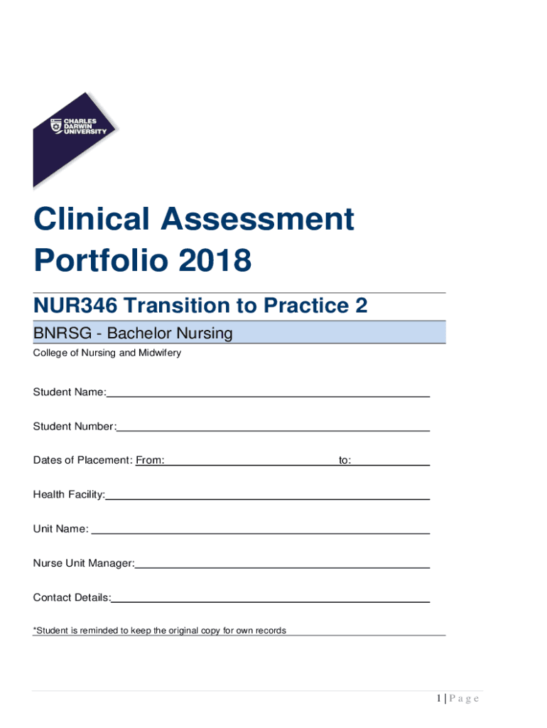 Fillable Online Assessment of nursing students' competence in clinical ...