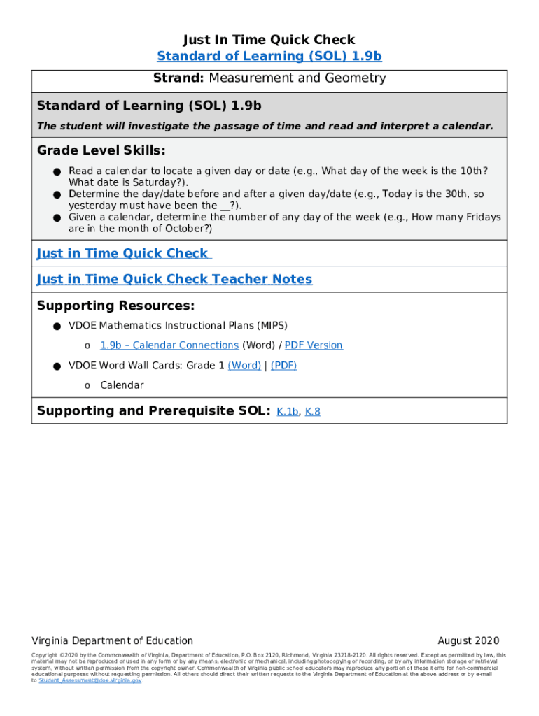 QC Template Directions - VDOE Doc Template | pdfFiller