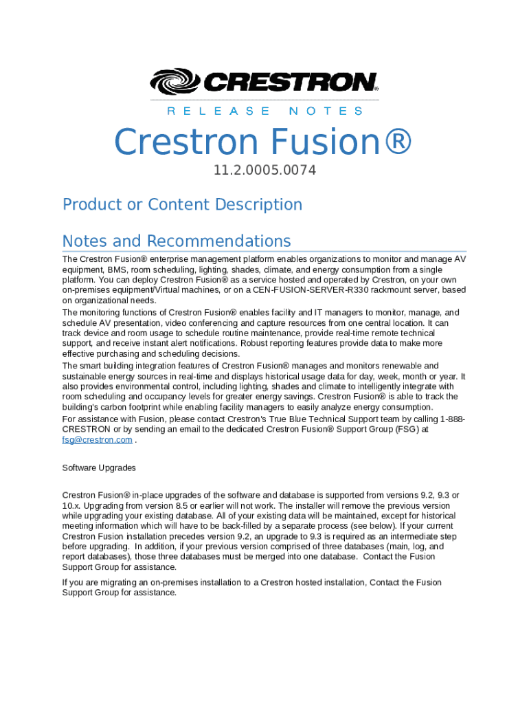 Product or Content Description - Crestron Electronics Doc Template ...