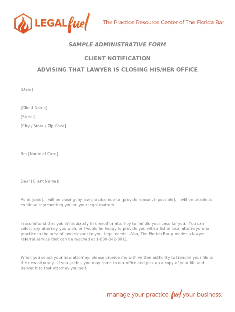 Sample Closing Letter to Clients (with Best Practices)ClioWriting an ...