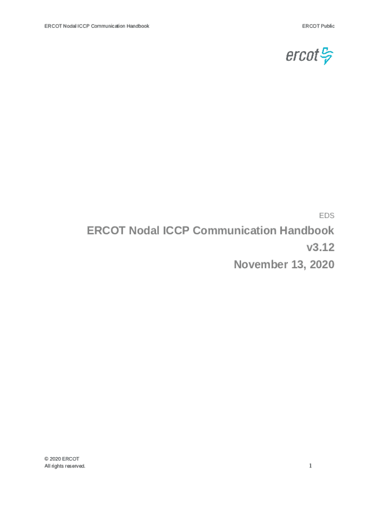 ERCOT Nodal ICCP Communication Handbook. Communication Interconnection ...