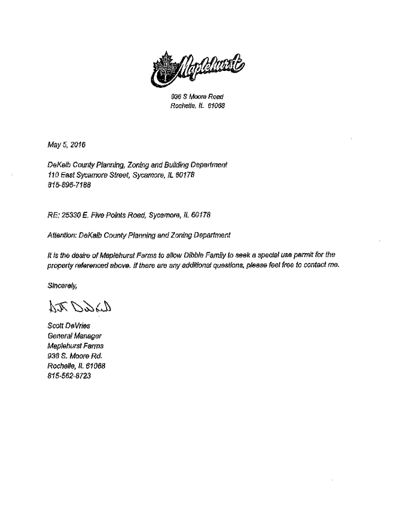 Fillable Online DeKalb County Planning, Zoning andBuiidingDepartment ...