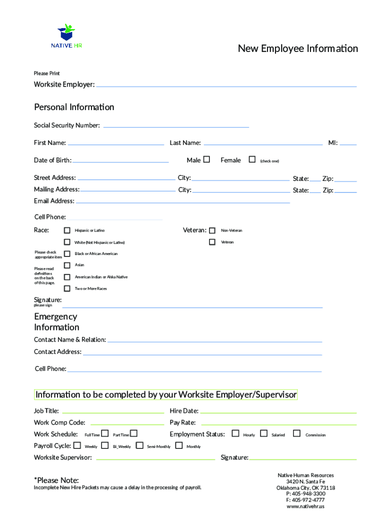 Fillable Online Please Print Fax Email Print - pdfFiller
