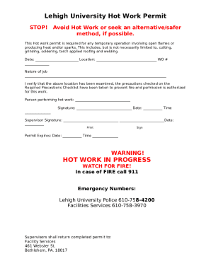 Hot works procedure: Here's what's required - SitemateHot works ...