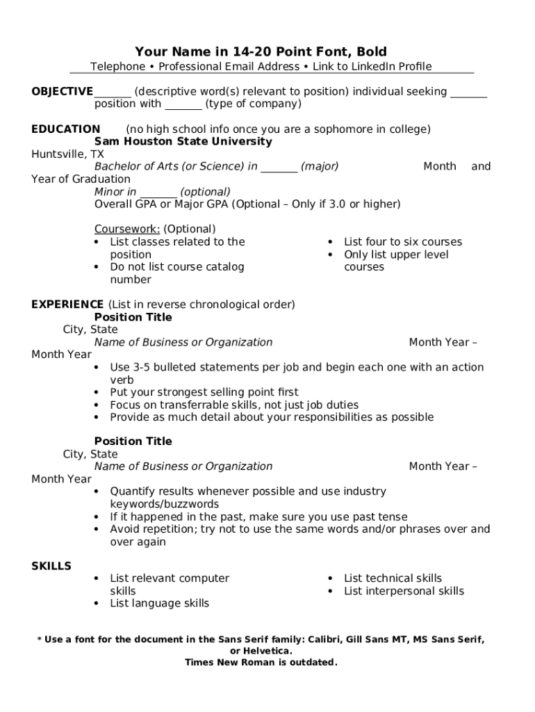 How to use your LinkedIn Profile as a Resume Doc Template | pdfFiller